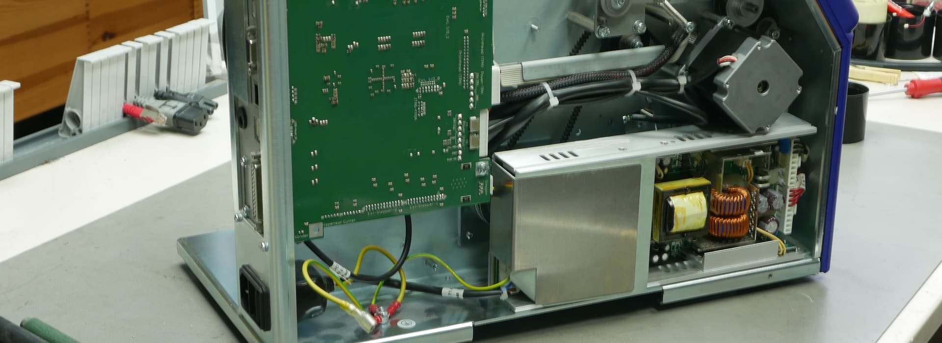 Label printer repair COSYS Ident GmbH